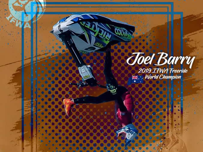 Joel Barry from Australia is the 2019 IFWA Freeride World Champion